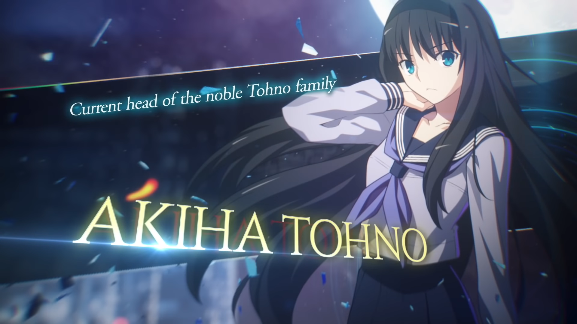 Melty Blood: Type Lumina muestra a Akiha Tohno en un nuevo trailer — Wardea