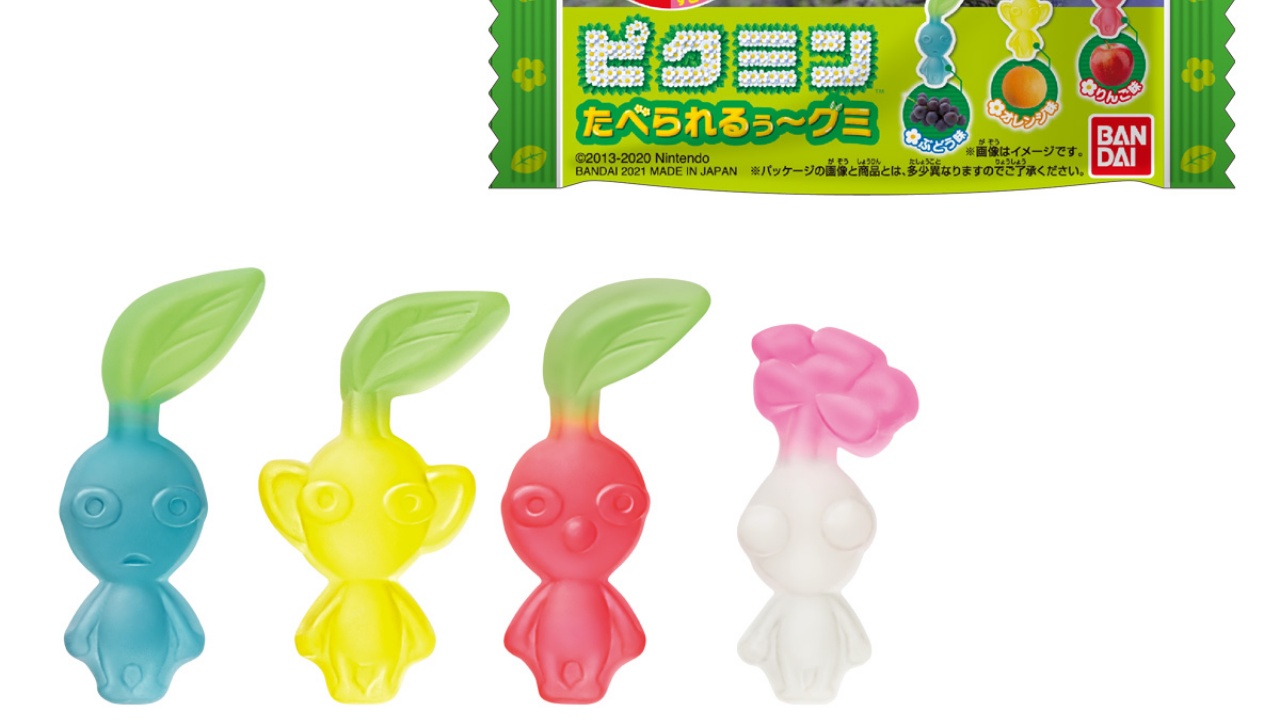 Pikmin tiene nuevas gomitas de sabores — Wardea