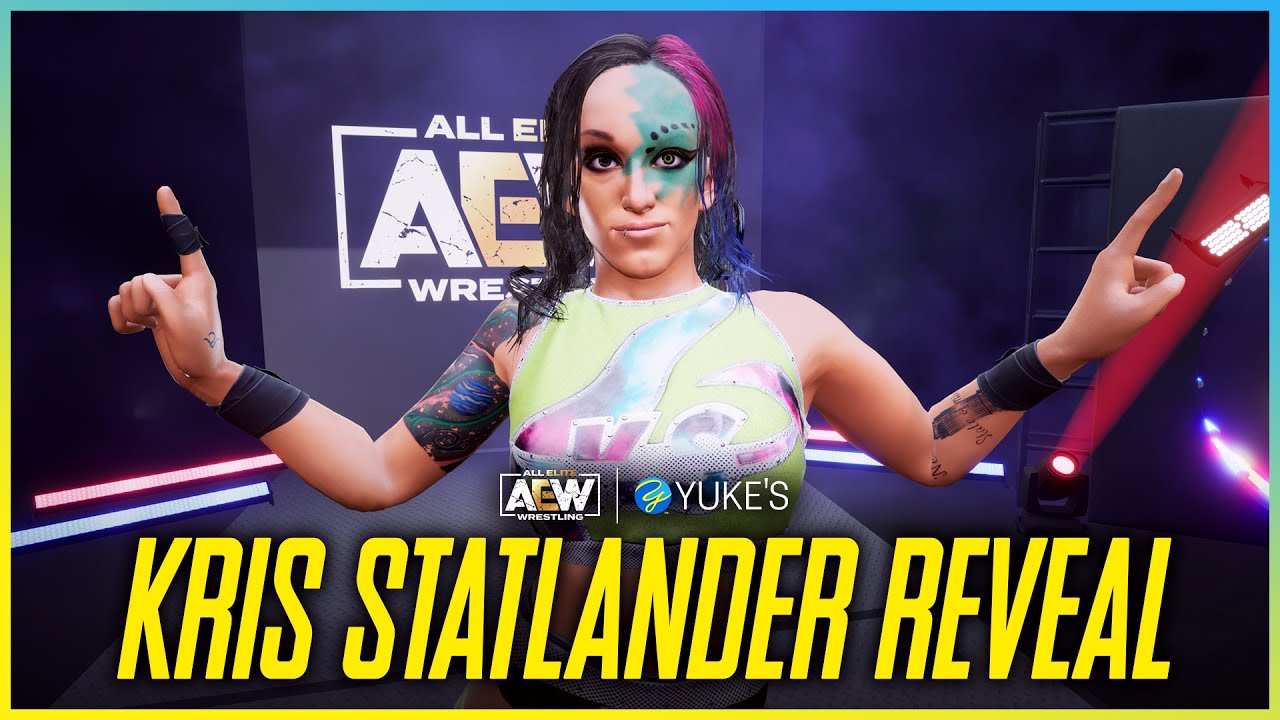 AEW Fight Forever estrena tráiler de revelación de Kris Statlander — Wardea