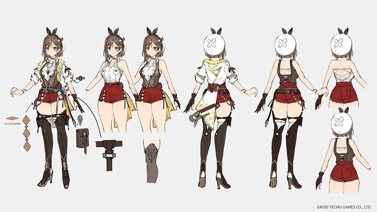 Atelier Ryza 3 nos muestra Arte de sus waifus — Wardea