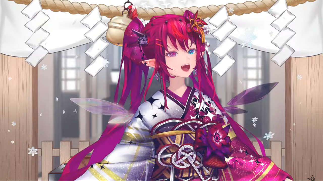 La VTuber IRyS presenta su nuevo modelo con kimono — Wardea