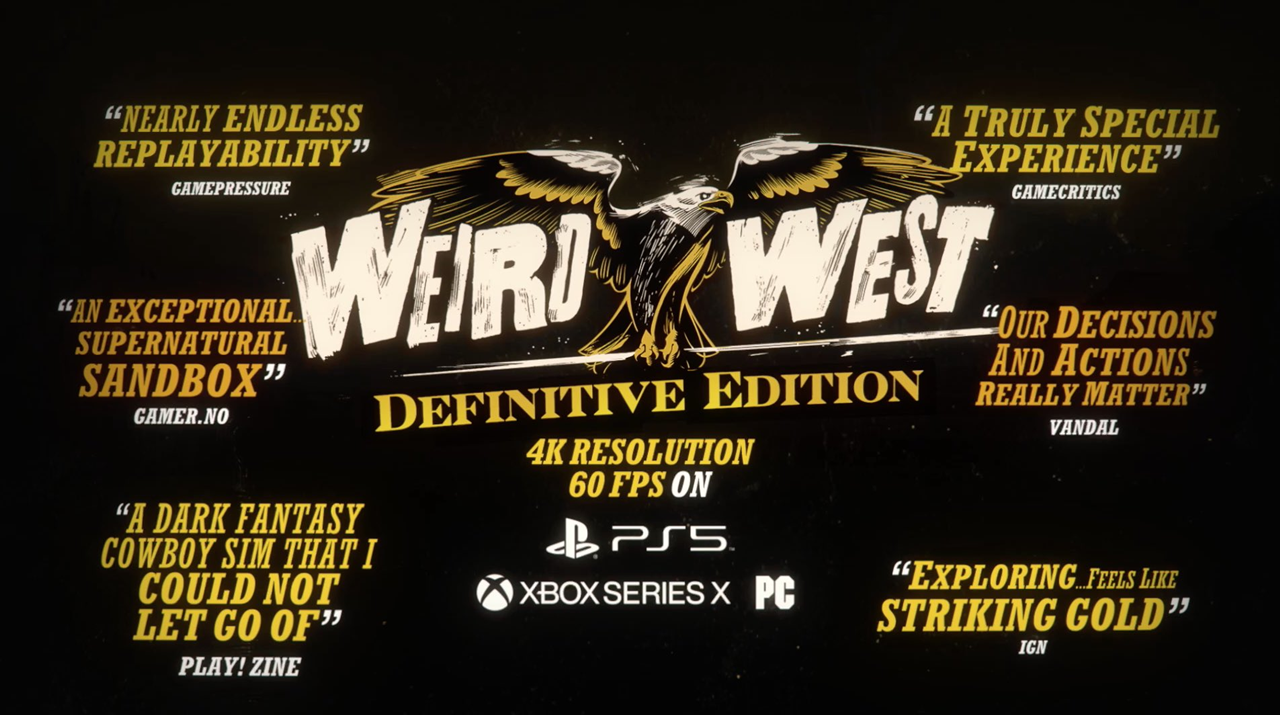 Anunciado Weird West: Definitive Edition — Wardea