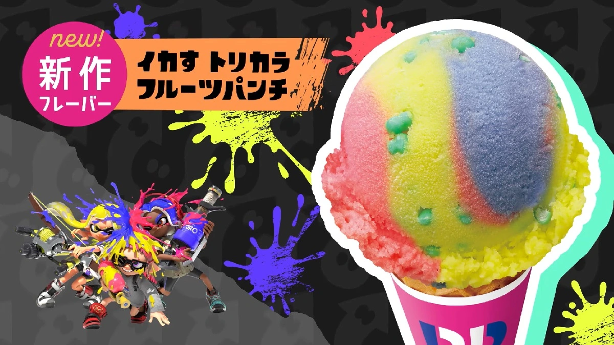 Baskin Robbins trae sabores de helado de Splatoon 3 en un evento ...