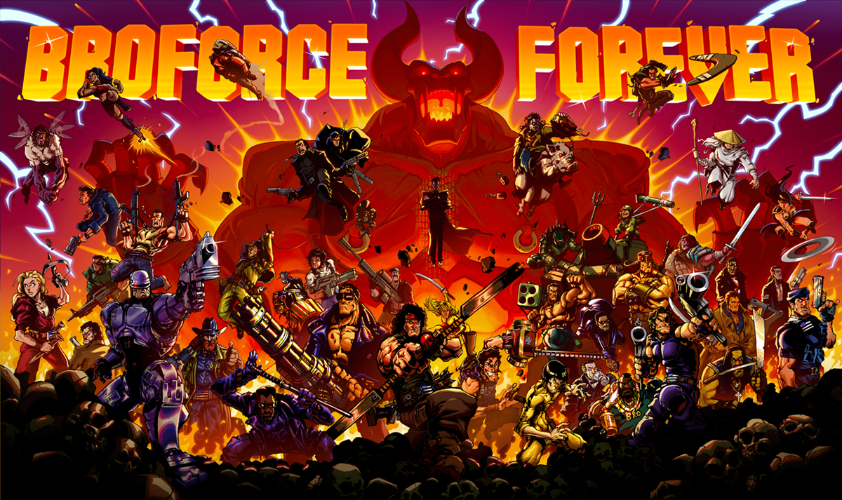 'Broforce Forever' llega con una actualización el 8 de agosto junto con ...